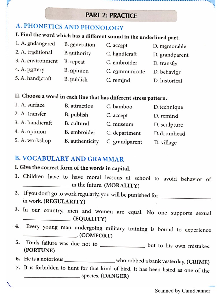 Grade 9 Unit 1 | PDF