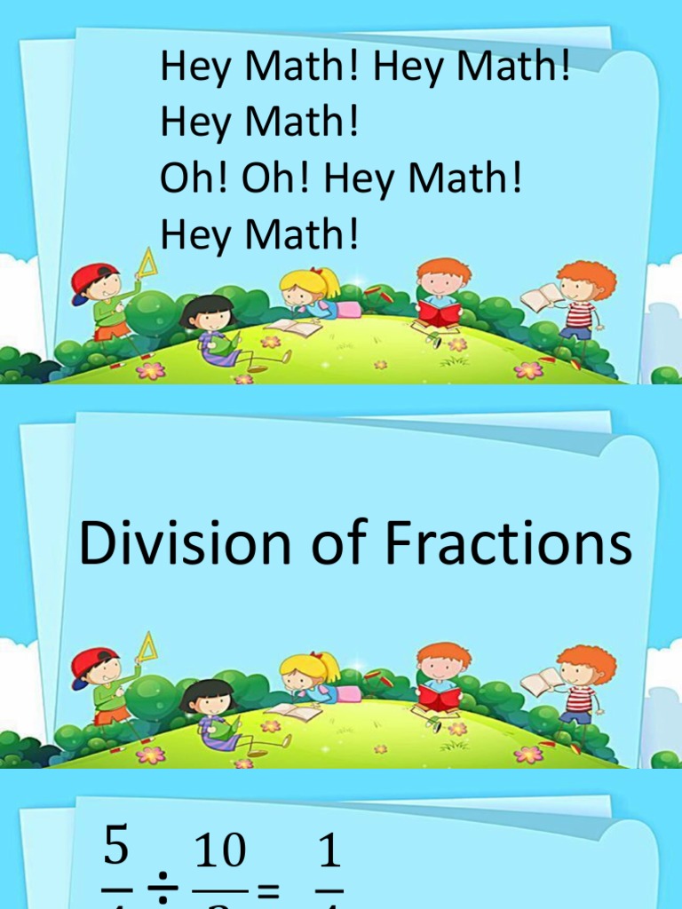 Division of Fractions Explained | PDF