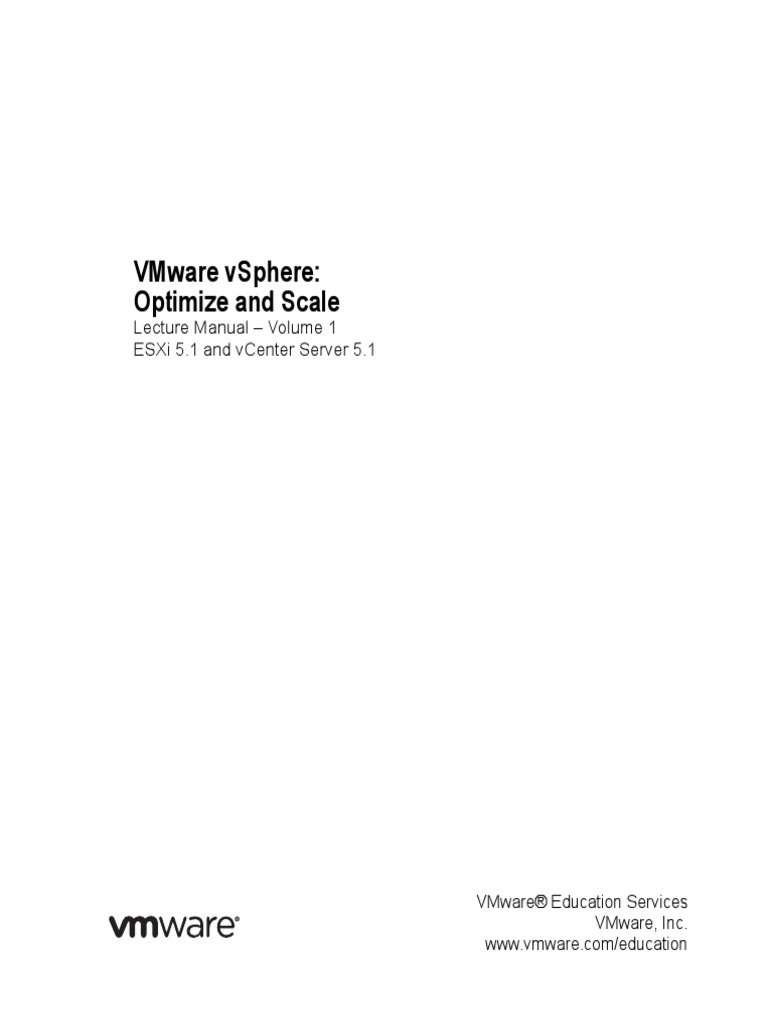 VSOS51 Lecture V1 PR PDF | PDF | Scalability | Command Line Interface