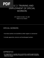 The Four Fold Test | PDF | Employment | Labour Law