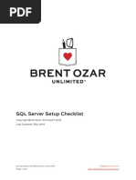 AlwaysOn Availability Groups Setup Checklist | PDF | Computer Cluster ...