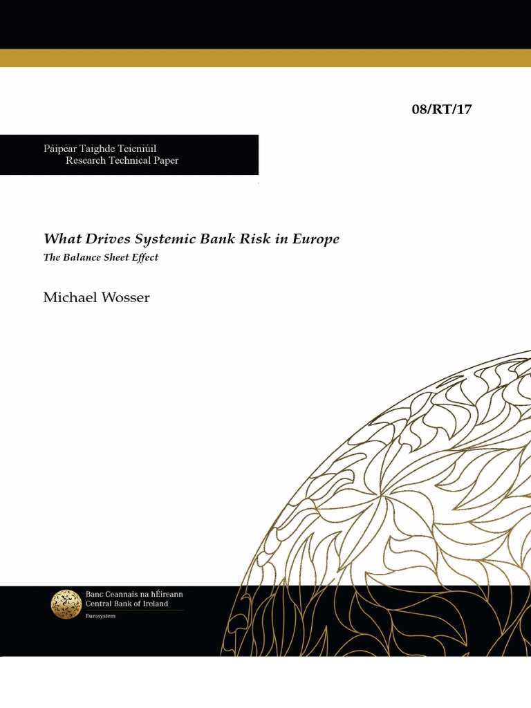 What Drives Systemic Bank Risk in Europe | PDF | Systemic Risk ...