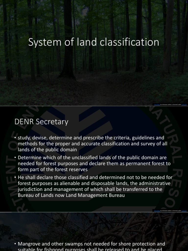 System of Land Classification: This Photo CC By-Sa | Download Free PDF ...