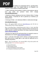 Wbhs Opd Annexure - I | PDF | Neurology | Human Diseases And Disorders