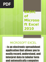 Lesson Plan in MS Excel | PDF | Spreadsheet | Microsoft Excel