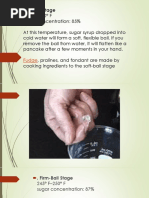 Candy Temperature Stages Guide | PDF | Confectionery | Sugar Confectionery