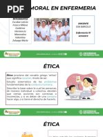 Diapositivas Etica y Valores en Enfermeria | PDF | Enfermería | Moralidad