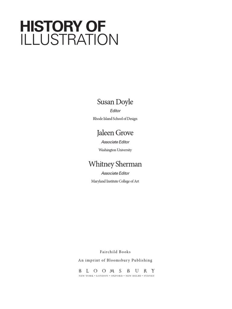 History of Illustration | PDF | Illustration | Printmaking