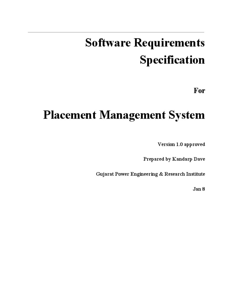 Placement Management System | PDF | Php | World Wide Web