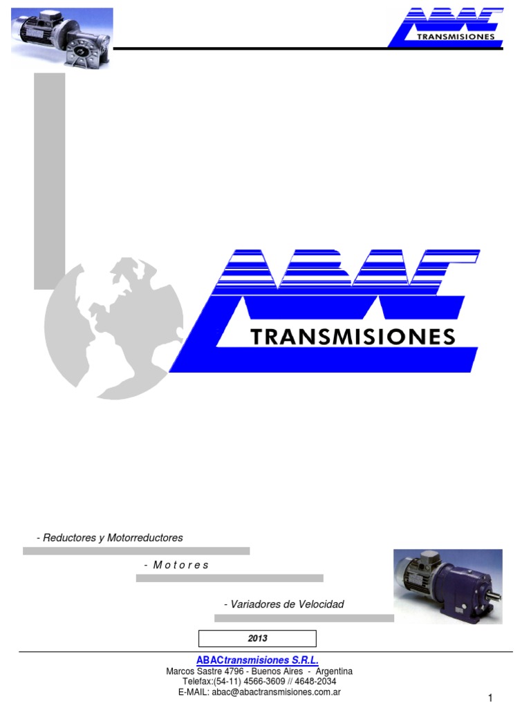 Reductores A Sin Fin y Corona RMI y A Engranajes STM | PDF | Tornillo | Ingeniería mecánica
