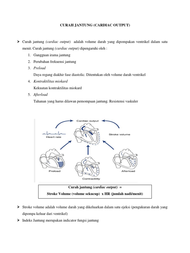 Curah Jantung | PDF | Sains & Matematika