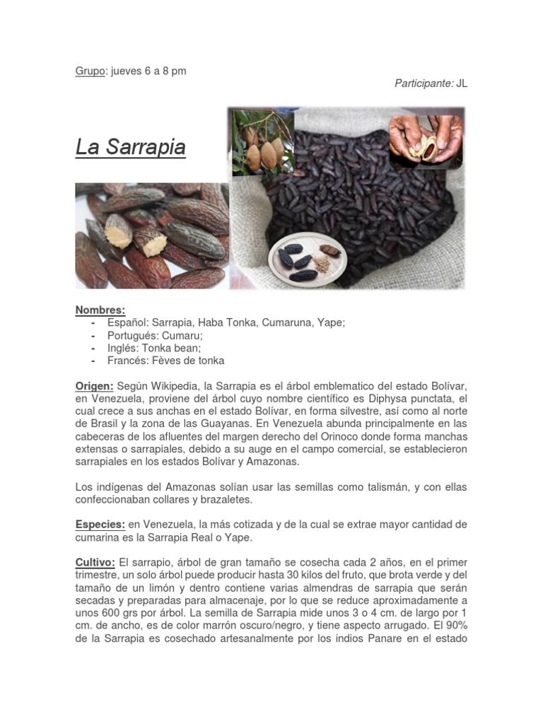La Sarrapia | PDF | Postres | Alimentos