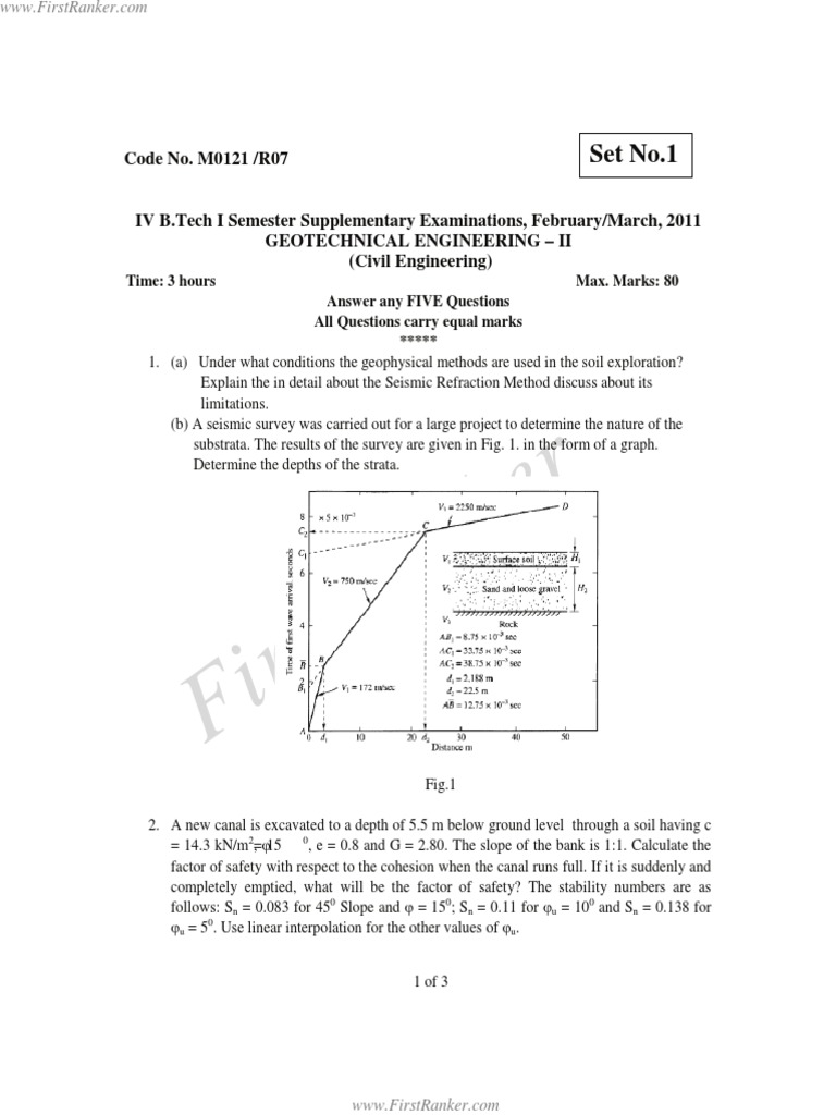 Geotechnical Engineering - II | PDF | Deep Foundation | Geotechnical ...