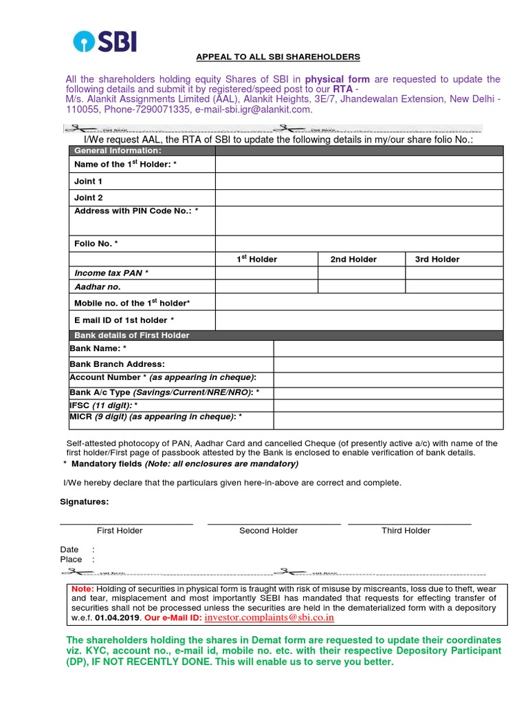 Basic Information Form-BIF | PDF