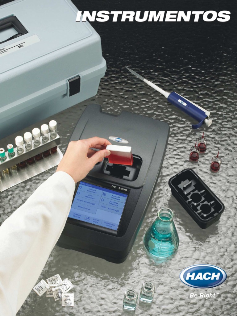 Hach Espectrofotonetro | PDF | Molibdeno | Elementos químicos