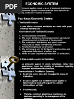 Characteristics of Economic Systems | PDF | Economic System | Market ...