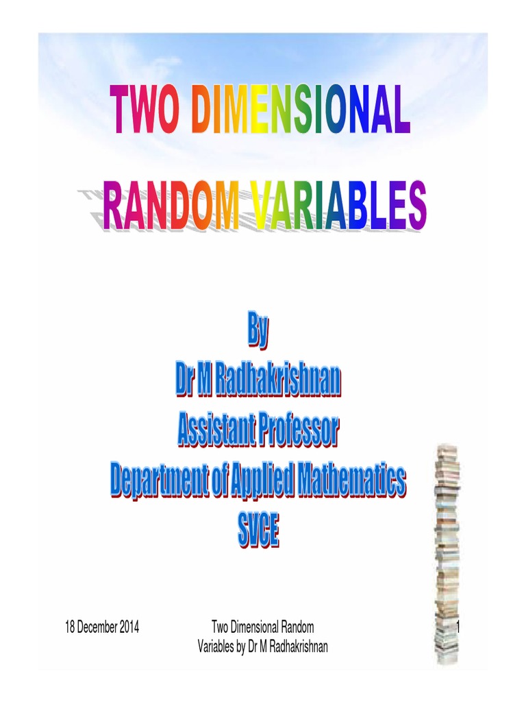 Unit-Ii - Part-1 | PDF | Probability Density Function | Probability ...