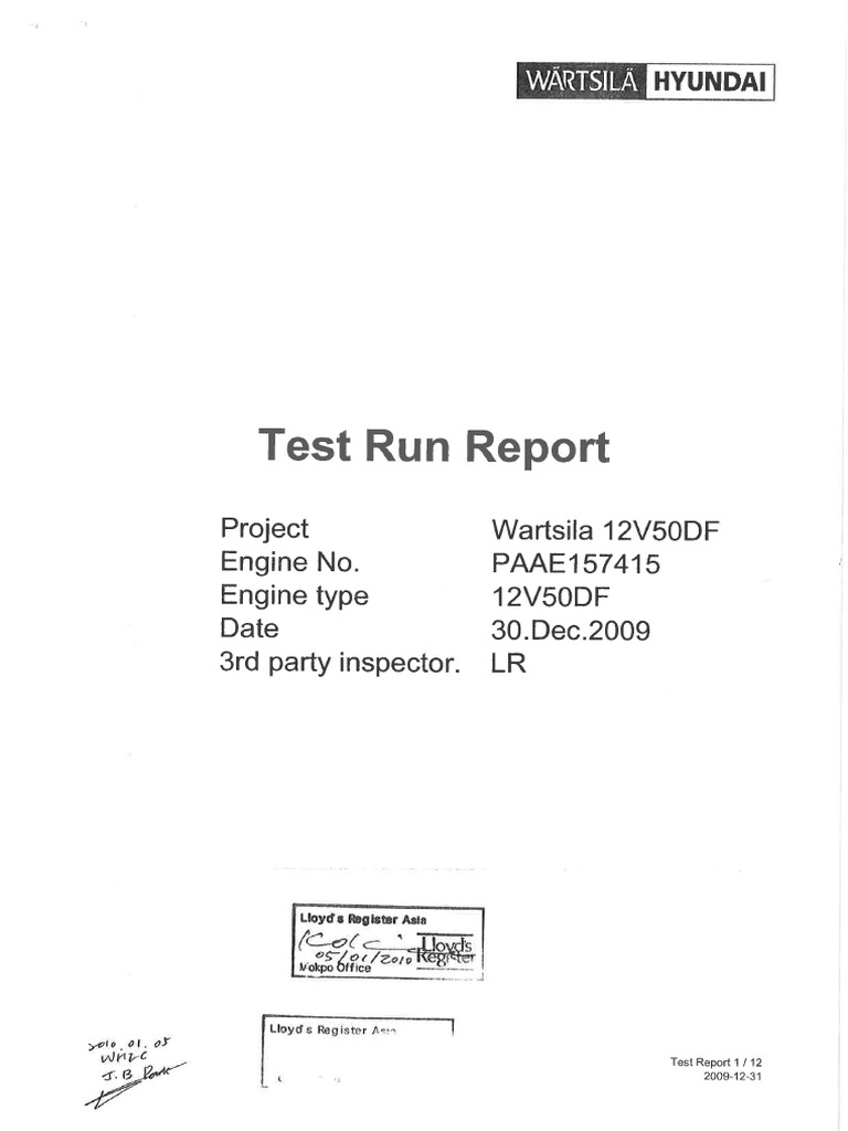 PAAE157415 Test Run Report | PDF