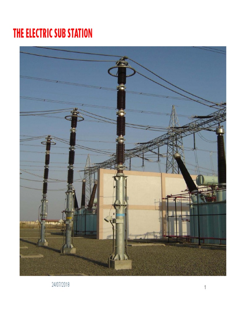 Sub Station | PDF | Electric Power Transmission | Electrical Substation