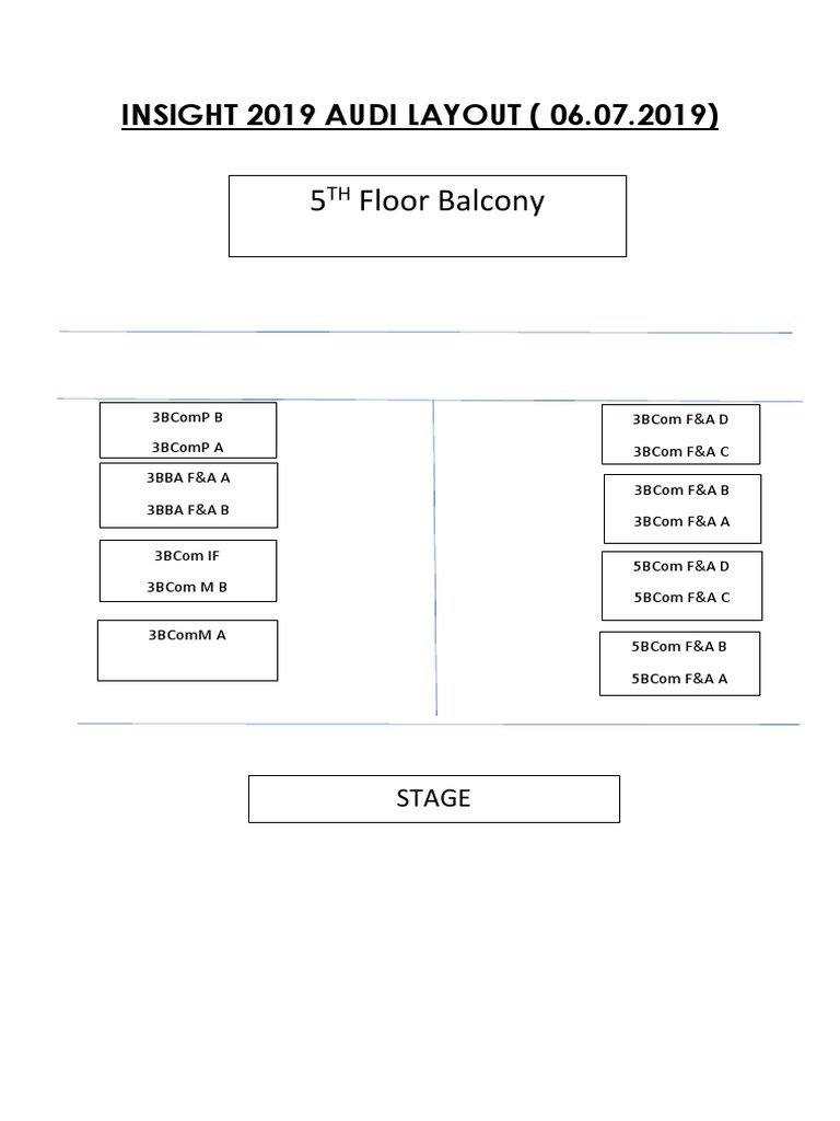 Audi Layout | PDF