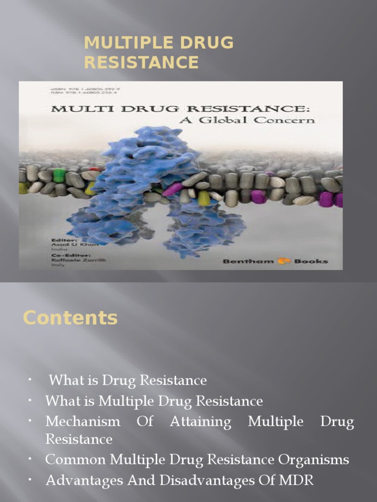 Multiple Drug Resistance | PDF | Multiple Drug Resistance ...