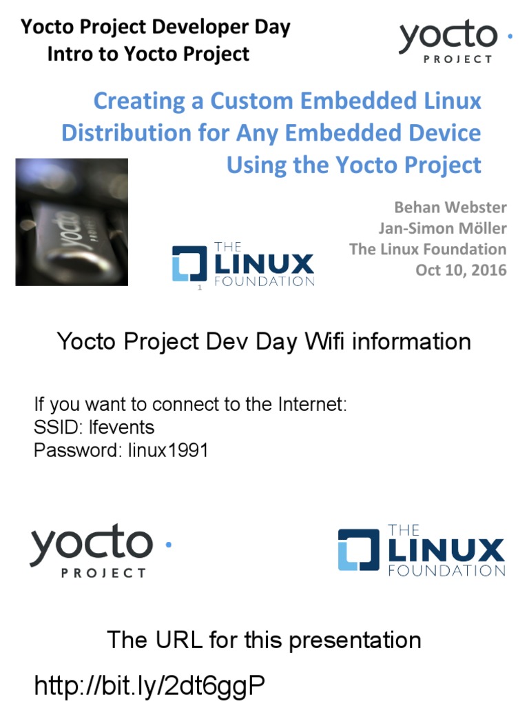 Creating A Custom Embedded Linux Distribution For Any Embedded Device Using The Yocto Project ...
