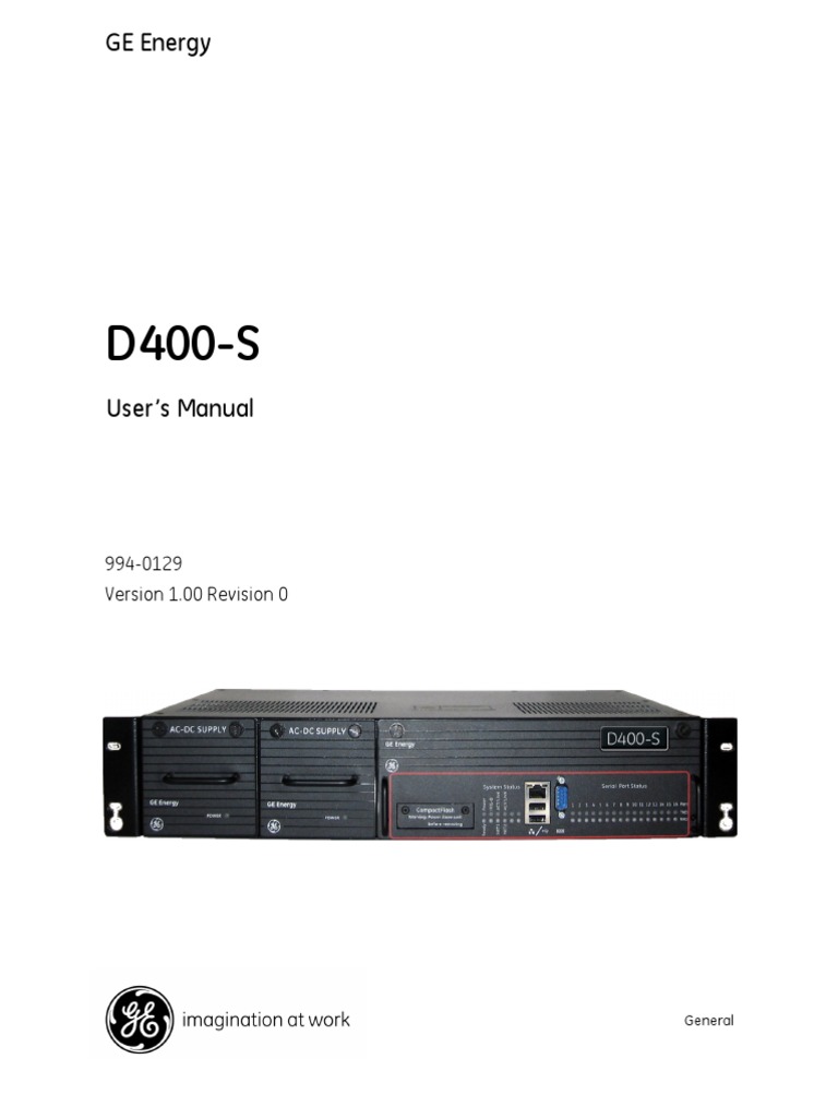 D400-S Users Manual | PDF | Electrical Connector | Alternating Current