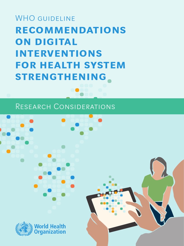 WHO Digital Health | PDF | Telemedicine | Health Care