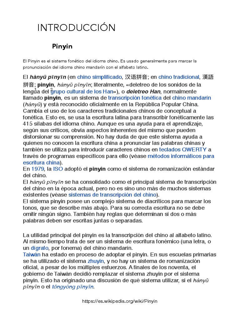 Pinyin | PDF | Pinyin | Idiomas de Hong Kong