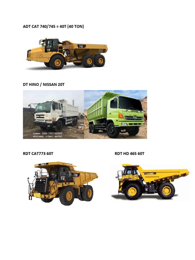 Adt Cat 740/745 40T (40 Ton) | PDF