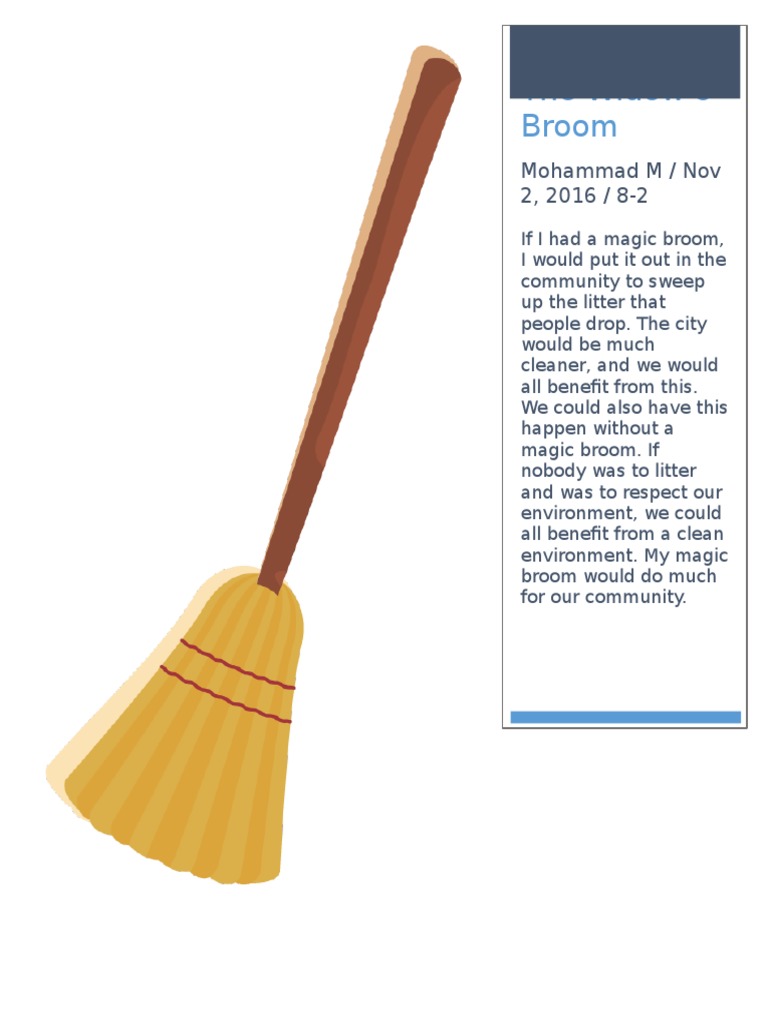 The Widow's Broom: Mohammad M / Nov 2, 2016 / 8-2 | PDF