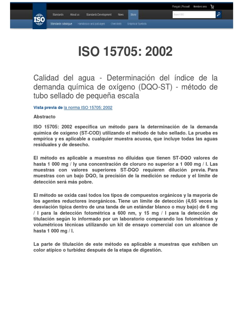 19.ISO 15705 de 2002 PDF | PDF