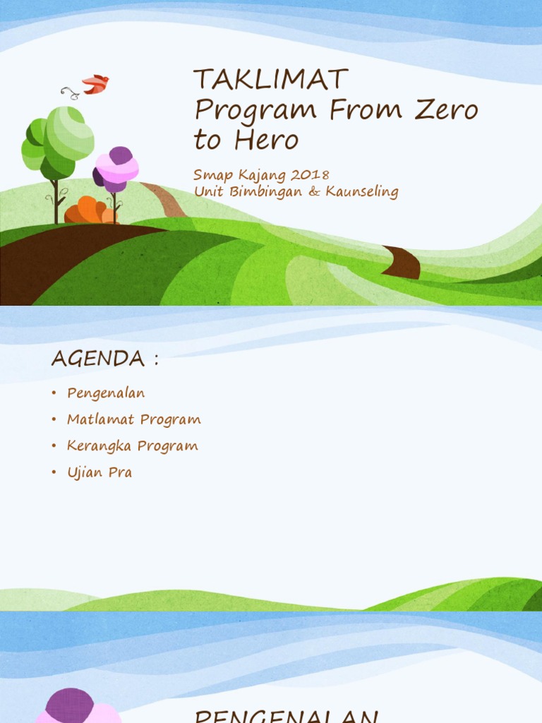 Taklimat Program | PDF | Karier & Perkembangan | Seni