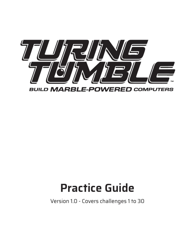 Turing Tumble Practice Guide 1 - 0