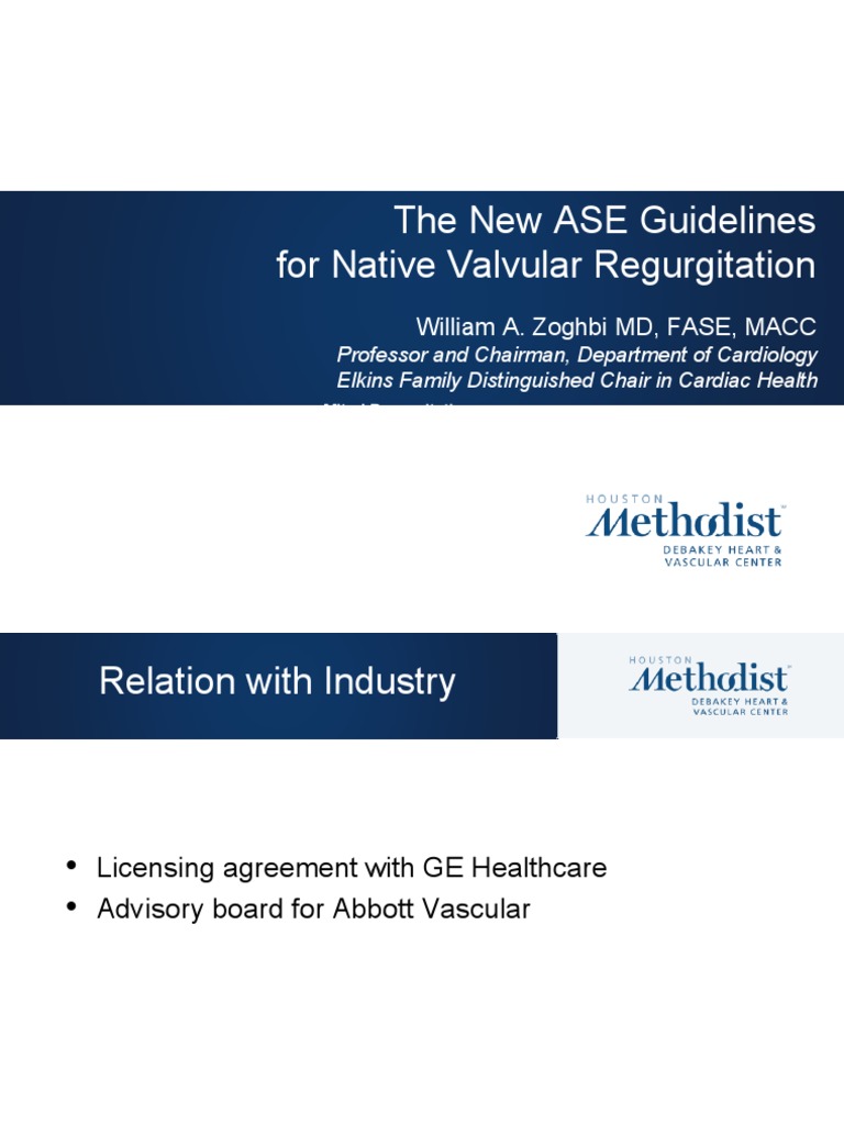 Cardiology Experts: New ASE Guidelines | PDF | Angiology | Thorax ...