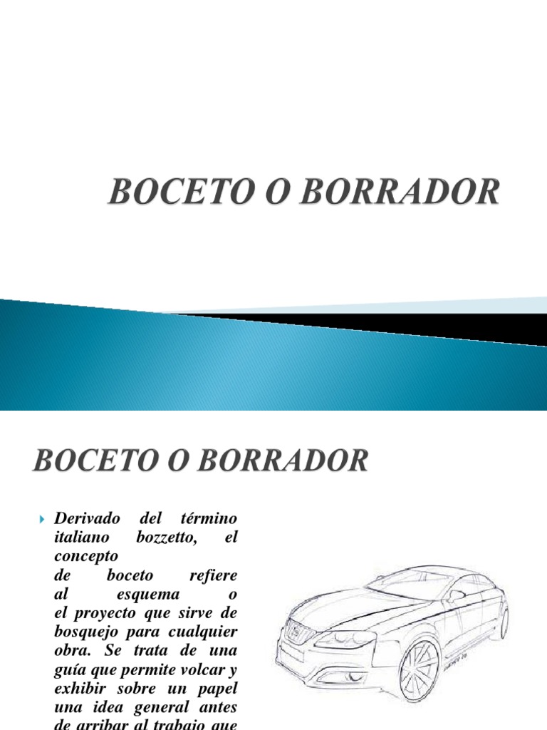 Los tipos de bocetos y su función como guía para el desarrollo de ideas ...