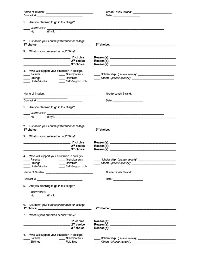 FGD Questionnaire For SHS | PDF | Career & Growth | Social Science