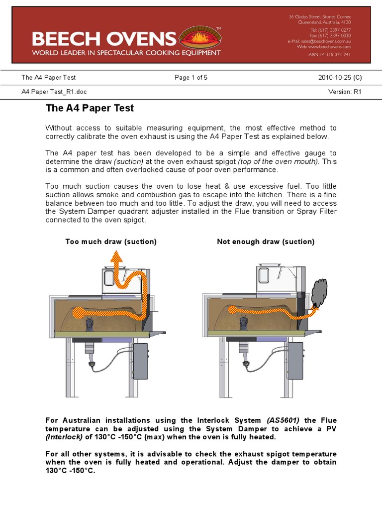 The A4 Paper Test Page 1 of 5 2010-10-25 (C) A4 Paper Test - R1.doc ...