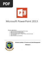 PowerPoint 2016 Basics Guide | PDF | Microsoft Power Point | Page Layout