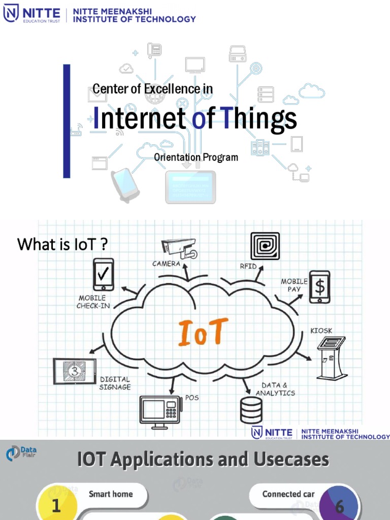 Center of Excellence In: Nternet F Hings | PDF | Internet Of Things ...