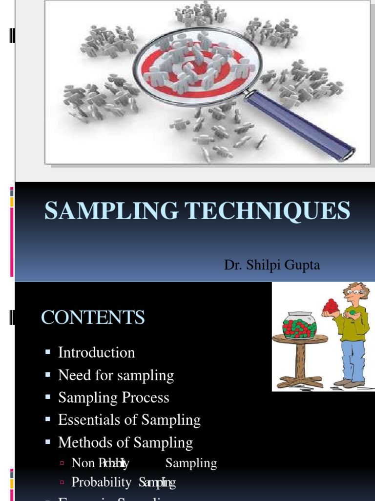 Samplingtechniques 150603065427 Lva1 App6891 | PDF | Stratified Sampling | Sampling (Statistics)