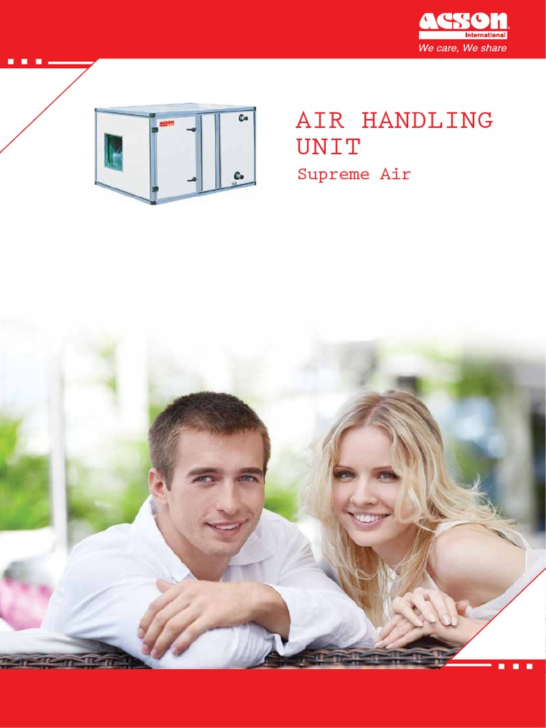 Acson Catalogue Air Handling Unit 1201 PDF | PDF | Building Engineering ...