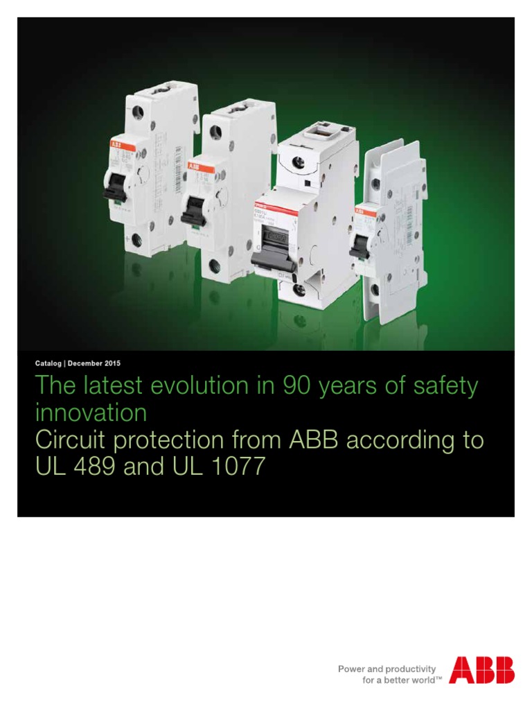 Katalog MCB ABB | PDF | Direct Current | Alternating Current