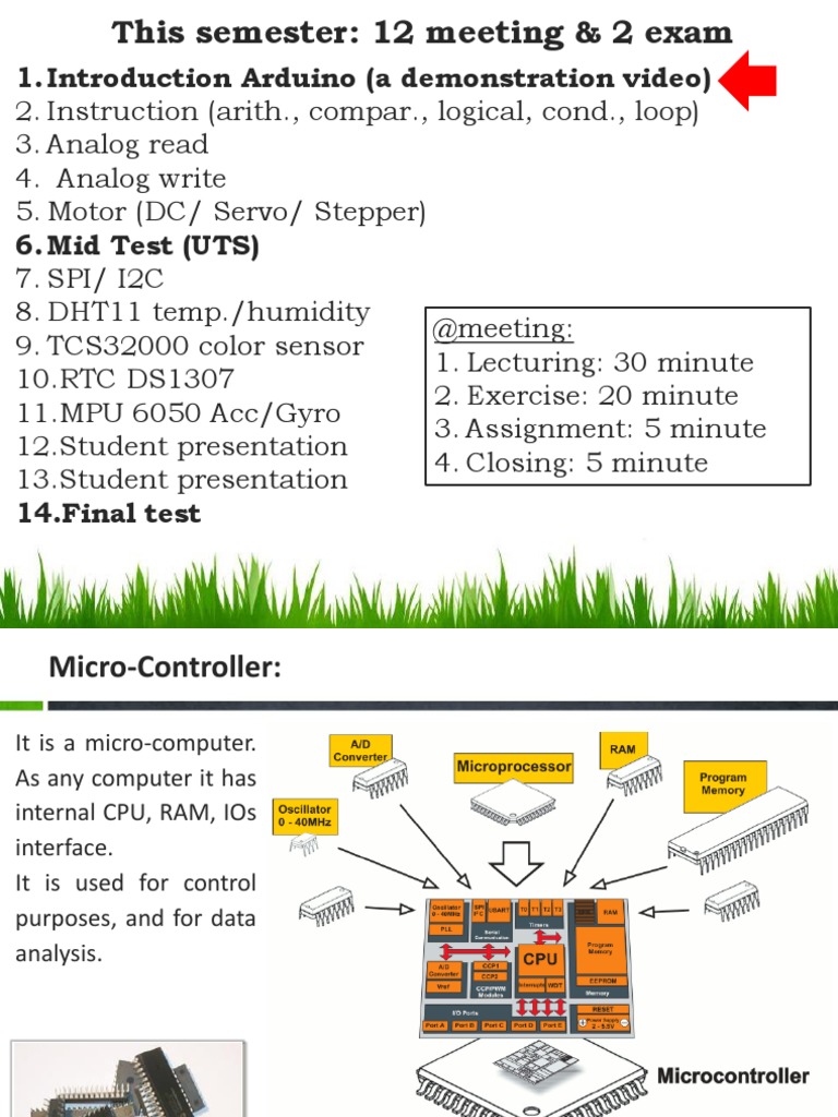 Arduino Basics and Programming Guide | PDF | Microcontroller | Arduino