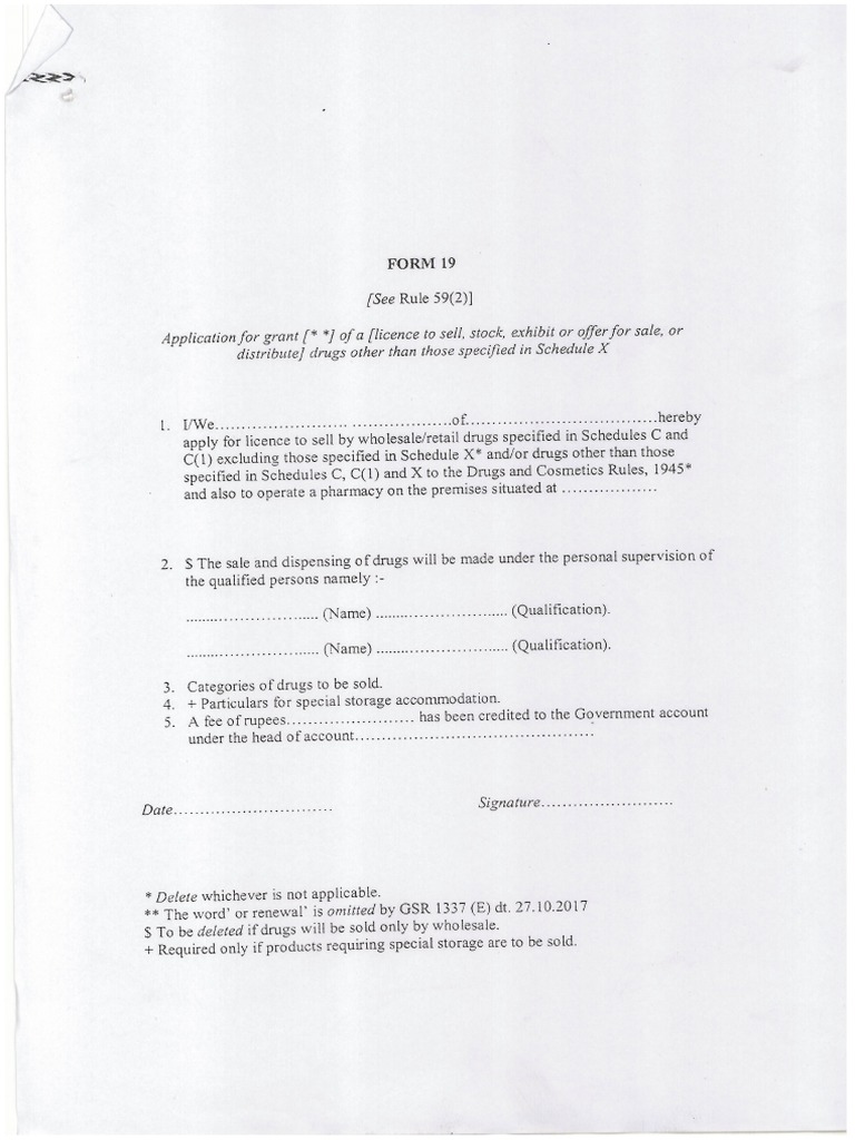 Form 26 G | PDF