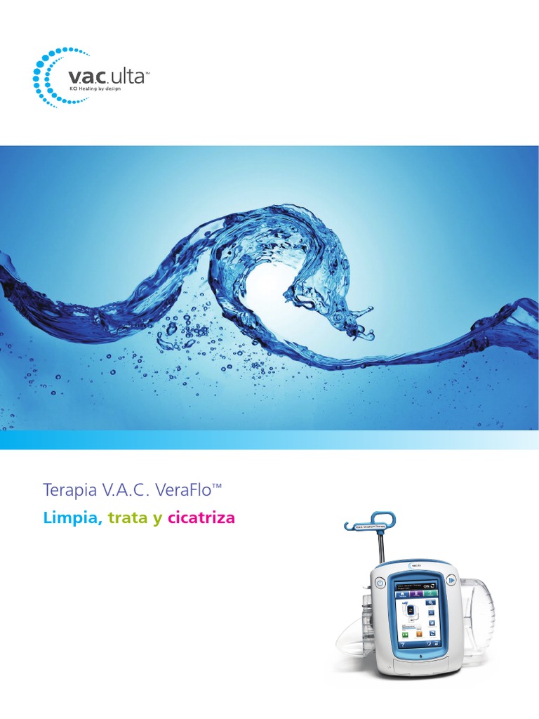 VAC Veraflo guía usuario | Herida | Especialidades Medicas