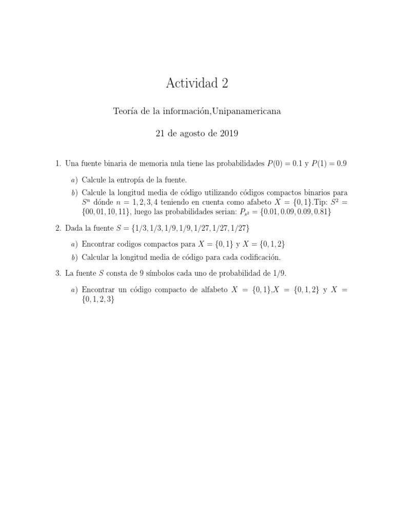 Actividad Codificaci N Virtual PDF | PDF