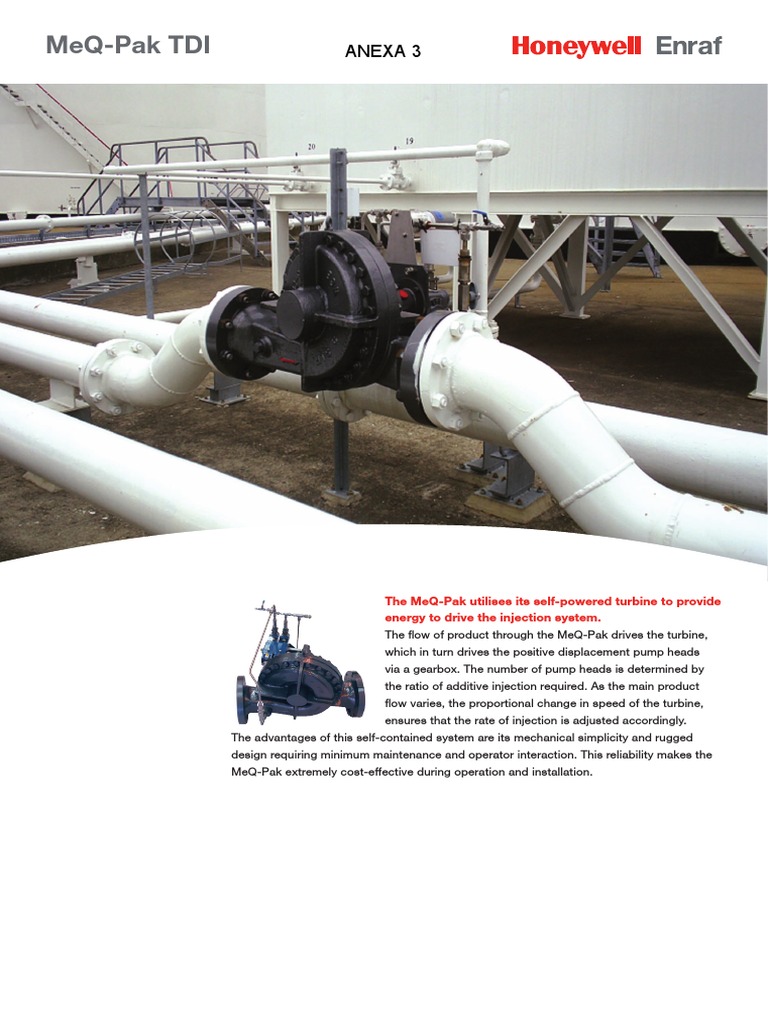 Honeywell Enraf PDF | PDF | Fuel Injection | Pump