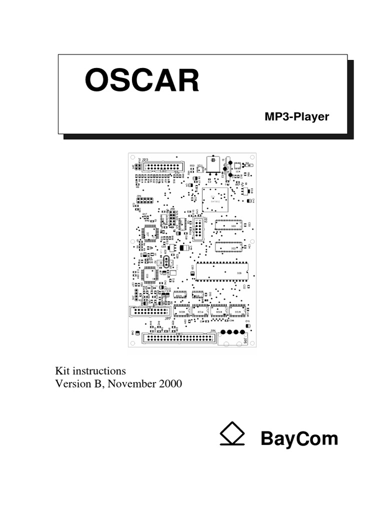 Oscar MP3 Player Kit Instructions | PDF | Electrical Connector ...