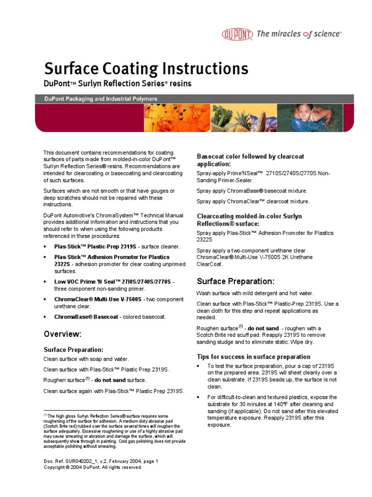 Reflections Coating Guide | PDF | Materials | Industrial Processes